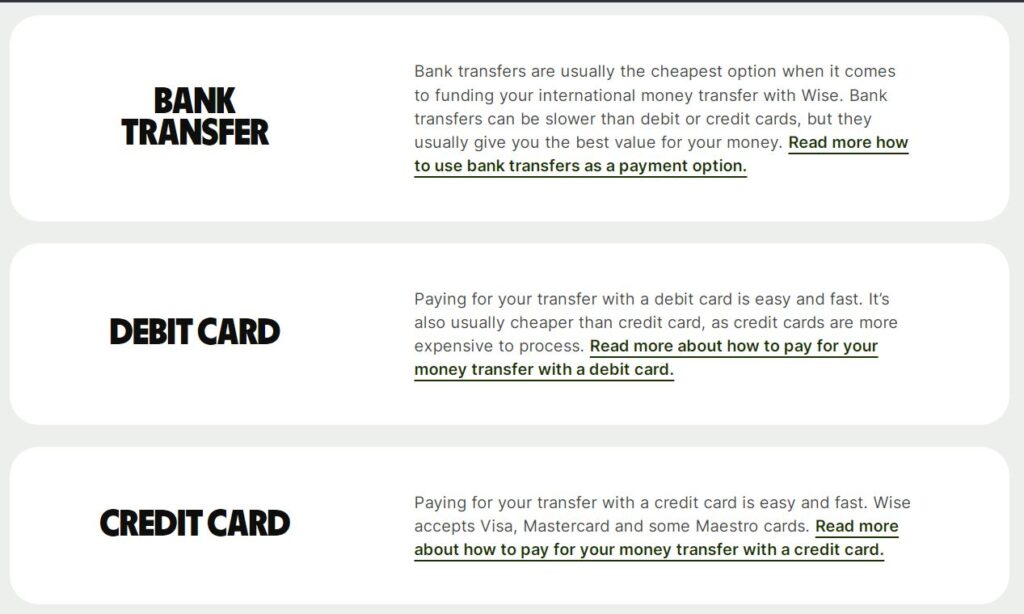 ways of transferring money through WISE - WD Gann's Trading Secrets ...